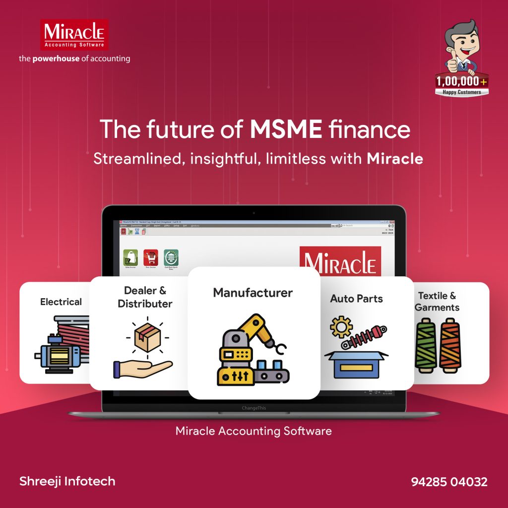 Accounting Software In India For GST - Miracle Accounting Software ...